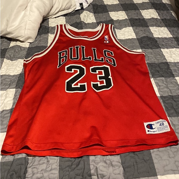 Champion | Other | Michael Jordan Jersey Very Clean Looks Good On ...